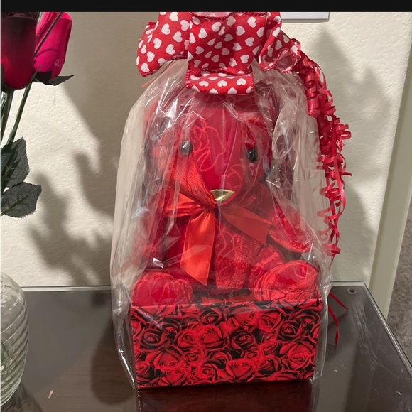 Other | Red Teddy Bear Gift Set | Poshmark
